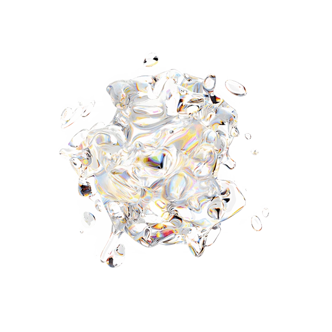 Translucent blob, iridiscient blob-花瓣网