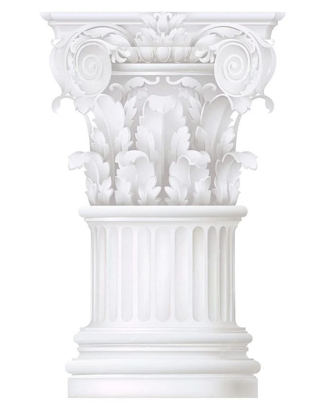 classic style column-花瓣网