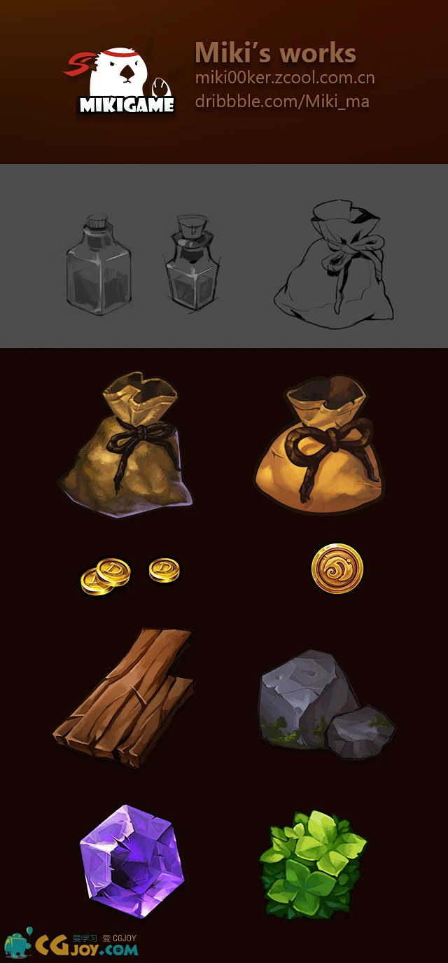 CGJOY第二期 Miki酱的UI网络课堂火热报名中！！ 公开课报名地址 http://cgjoy.com/train.php?mod=course&classid=48&cid=2008 ...