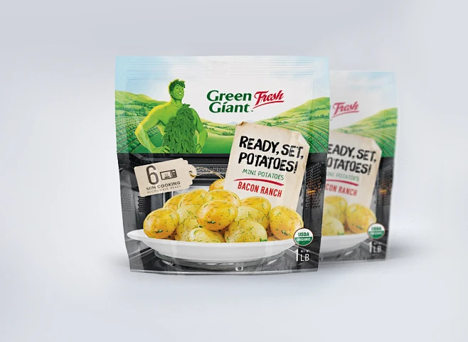 Mini potatoes supermarket packaging design : Mini potatoes supermarket ...
