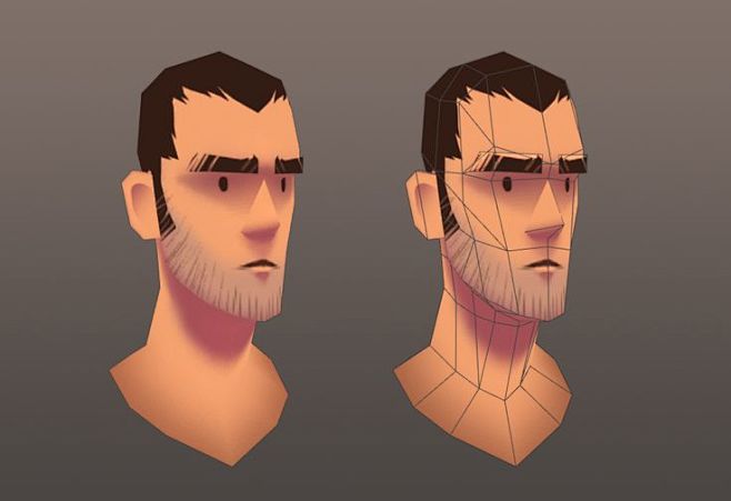 LOWPOLY (sub 1000~ triangle models) - Page 371 - Polycount Forum-花瓣网