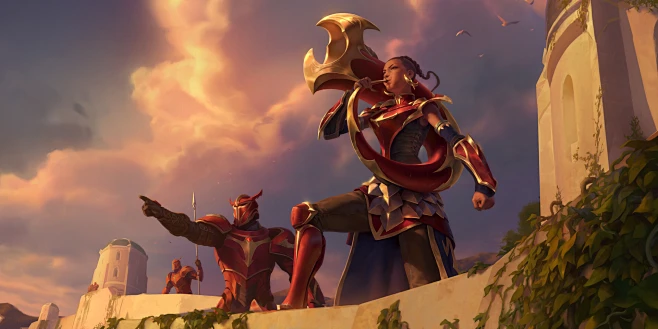 {游戏系列}美国RUNETERRA符文传说（UI,角色，场景）-花瓣网