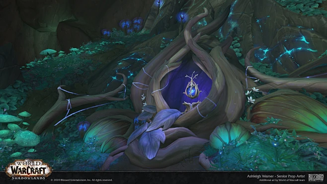 Ardenweald Outdoor Props - World of Warcraft: Shadowlands, Ashleigh ...
