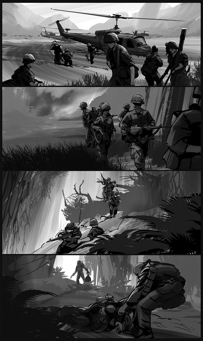 MDP: Predator Project, Alexander Dudar : Initial sketches I did for ...