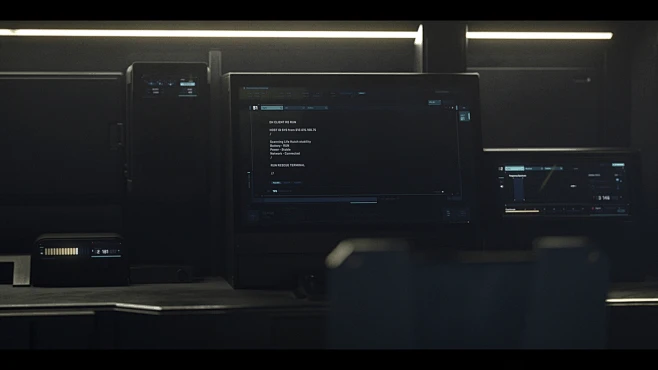 FUI FUI design LDR love death robots motion design motion graphics UI ...