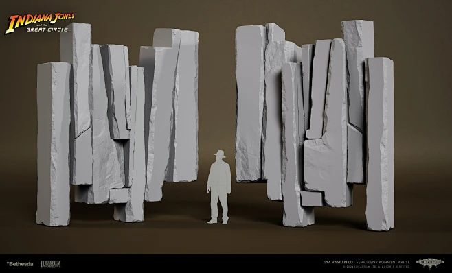 Indiana Jones and the Great Circle - Props, Sculpts-花瓣网