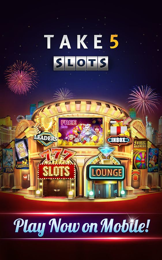 Take 5 Slots - FREE Slots - 屏幕截图@北坤人素材