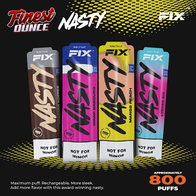 Nasty Fix 800 Puff-花瓣网
