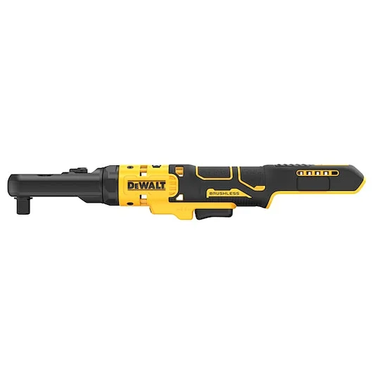 DEWALT 20V MAX XR(®) Sealed Ratchet with 1/2 in. anvil front side view -花瓣网