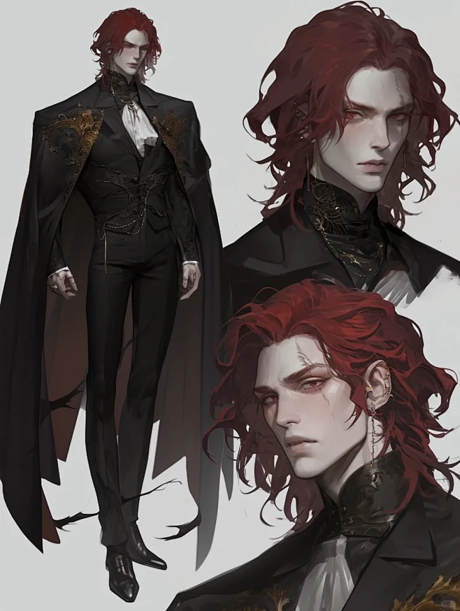 【OC设子】贵族夜行者 - 小红书-花瓣网