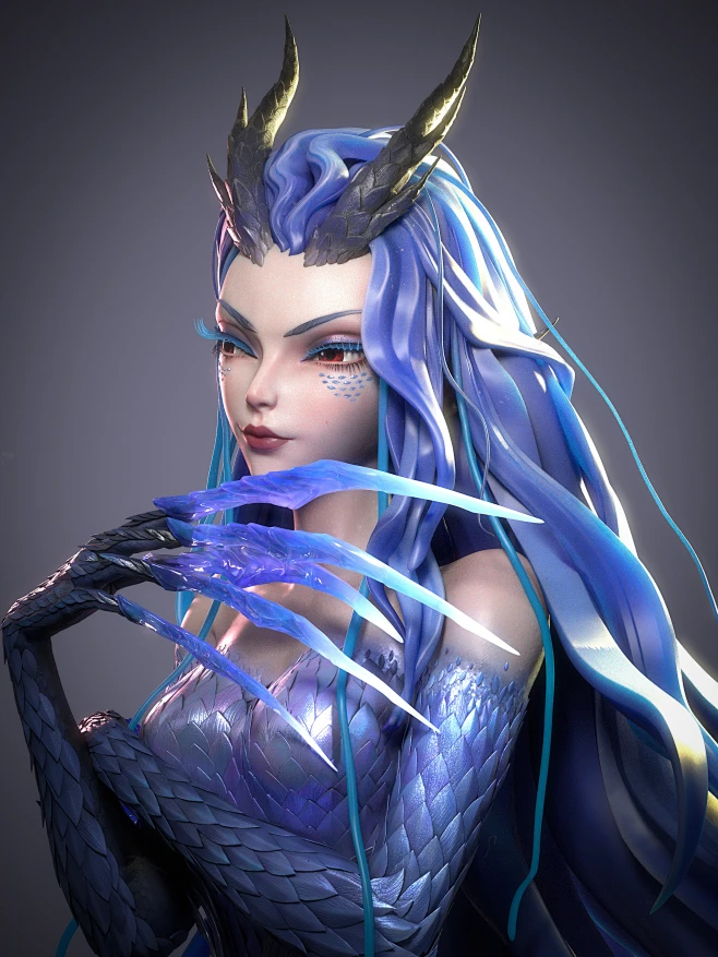 Ne Zha 2敖闰aorun fan art (3)-花瓣网