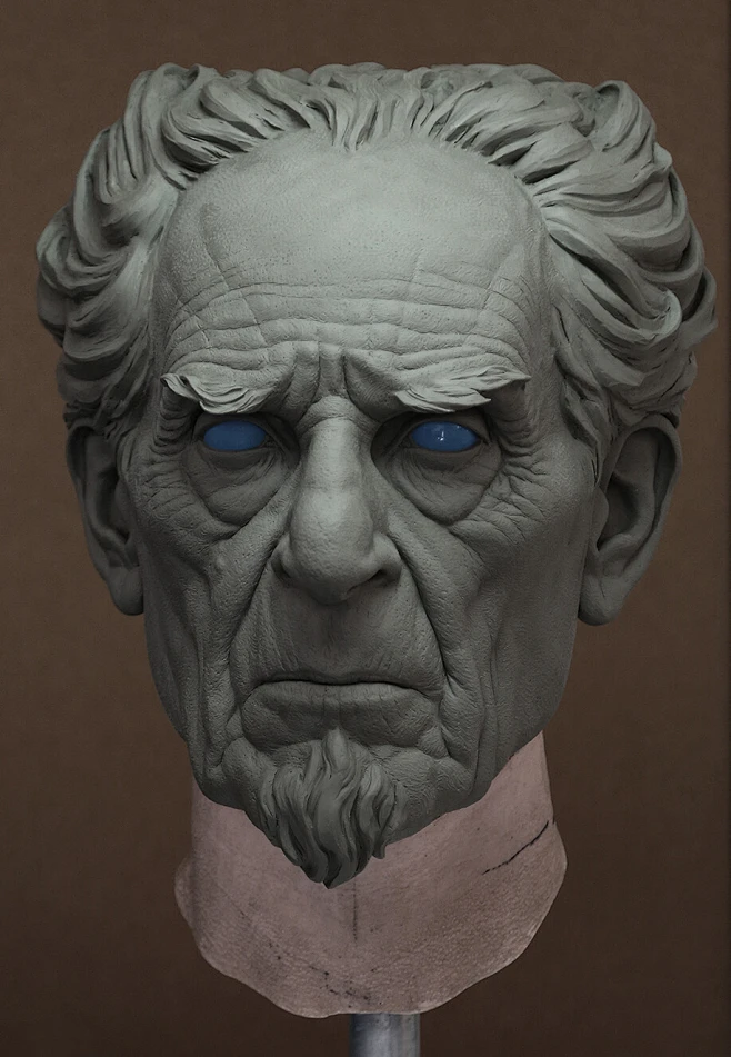 Philosopher Mask wip (Ironhead Studio Collectibles), Hatch Effects ...