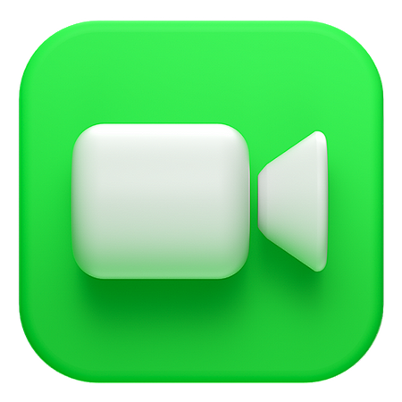 PNG素材：FaceTime标志
