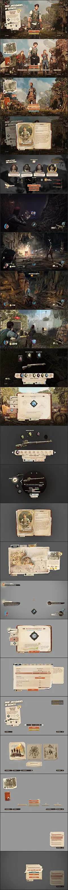 Strange Brigade ui-花瓣网