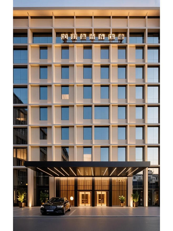酒店立面合集 大家更喜欢哪一个_16_AI--SD绘画大伟_来自小红书网页版
