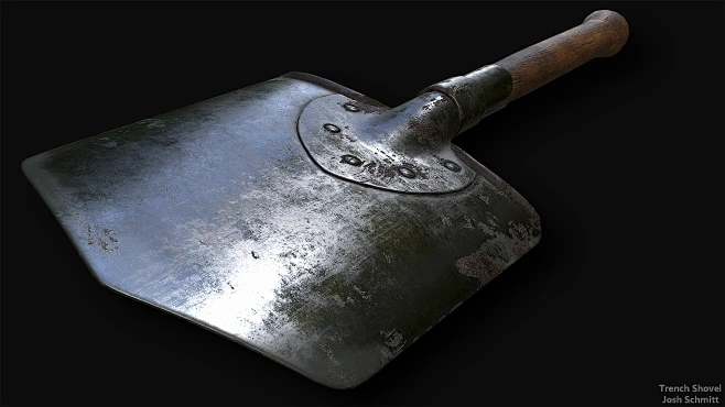 WW1 - German Trench Shovel, Josh Schmitt : WW1 Shovel manufactured by ...