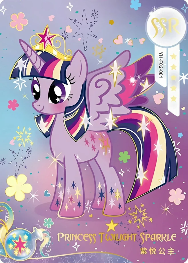 超清小马宝莉官方卡片系列柄图，没人看会删 - 小红书-花瓣网