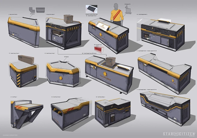 Star Citizen - Cargo Deck Props, Danny Chan 陳志偉 : My very first ...