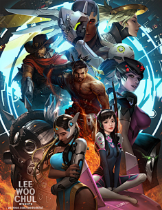 守望先锋-花瓣网|陪你做生活的设计师 | n Concept, Jeremy Vitry : I had the amazing ...