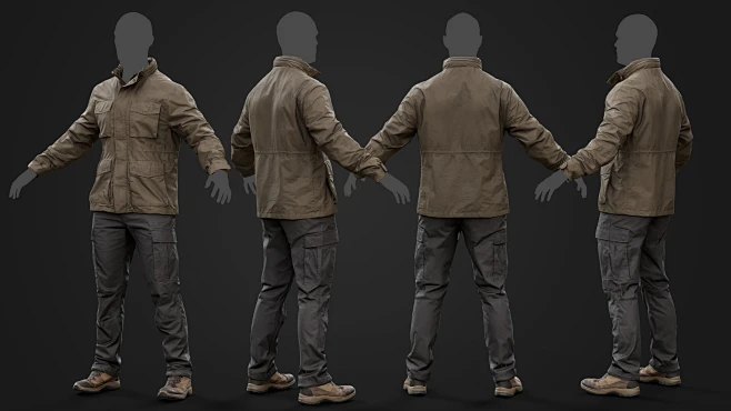 Modular Clothing Scans, James Busby : Available here :: https://www ...