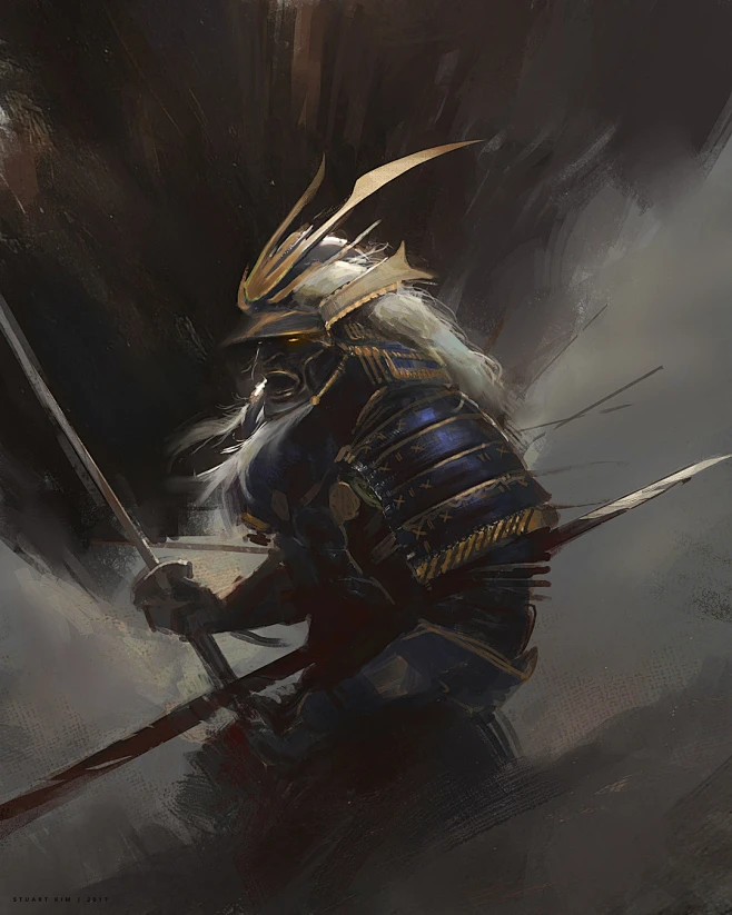 Gold & Sapphire, Stuart Kim : Personal work-花瓣网