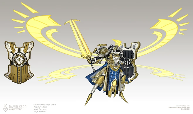 KeyForge Concept Design : House Sanctum, David Kegg : I had the ...