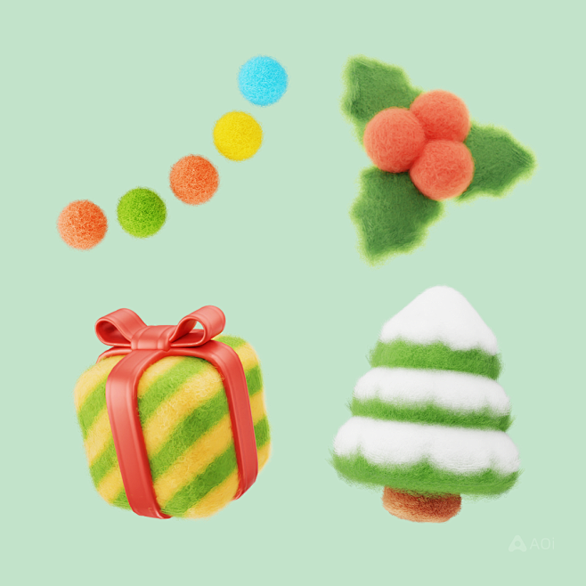 Blender材质 %7C 毛毡效果_5d8f6931