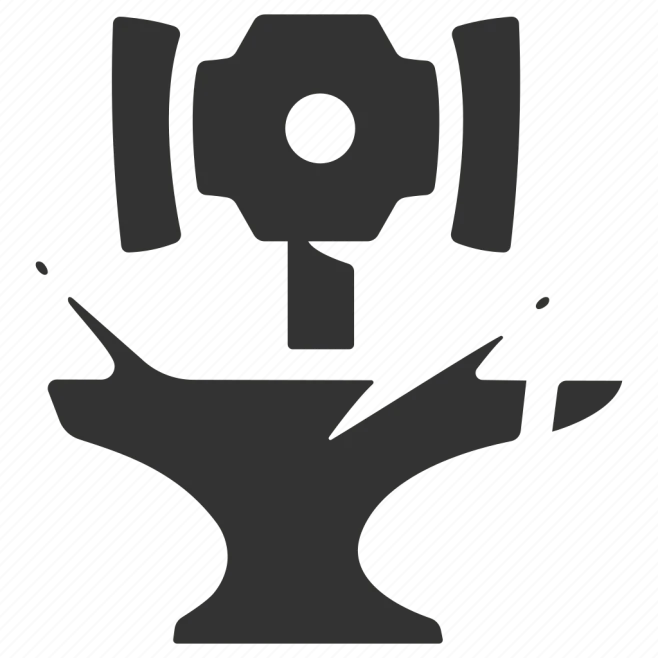 Blacksmith, metal, craft, iron, hammer, steel, forge icon - Download on ...