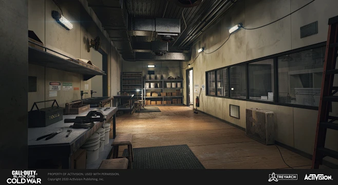 COD: Black Ops - Cold War - Garrison - Spray Booth-花瓣网