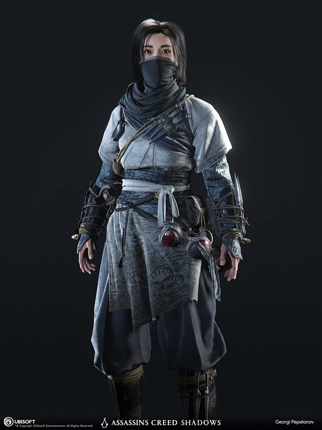 Assassin's Creed Shadows - Naoe Tool Proffesional V3 Outfit-花瓣网