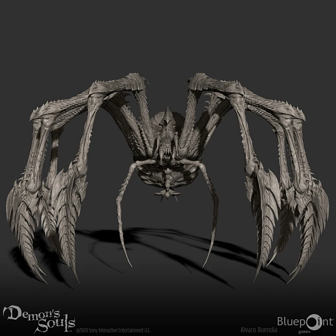 Demon's Souls _ Armor Spider-花瓣网