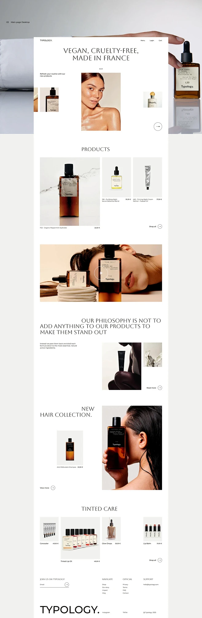 Figma UI/UX Web Design Website user interface online store Ecommerce ...