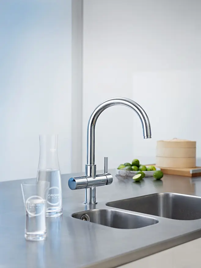 GROHE BLUE® STARTER KIT - Kitchen taps from GROHE | Architonic : GROHE ...