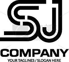letter sj logo