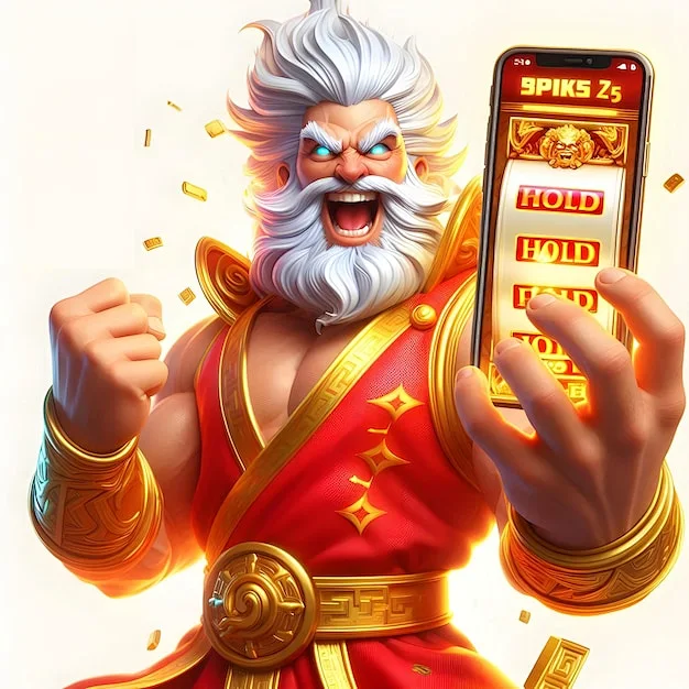 zeus slot game character with white background-花瓣网