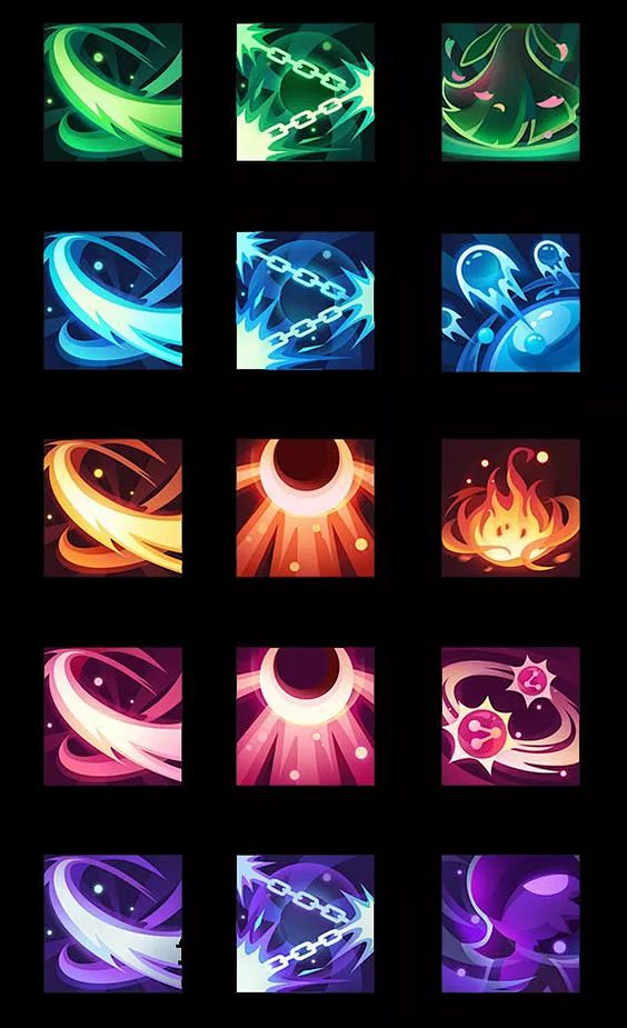 (13) 技能@icon-fan采集到!游戏图标_技能(1048图)_花瓣