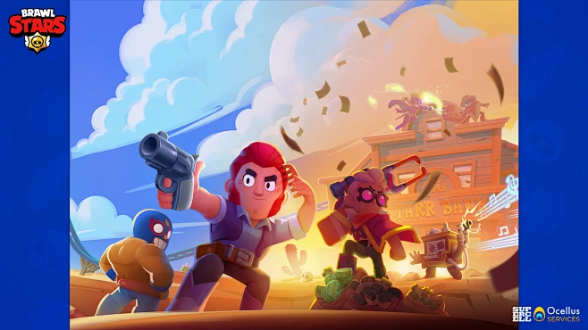 Brawl Stars World Finals at Disneyland - IRL Wall Art-花瓣网