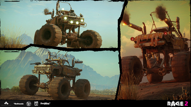 Rage 2 River Hogs Monster Truck
