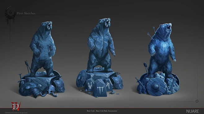 Diablo IV - Bear Cub-花瓣网