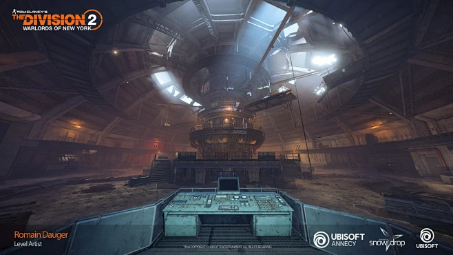 The Division 2 : RAID 02 Foundry (Lighting work), Romain Dauger : Super ...