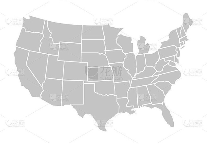 美国地图