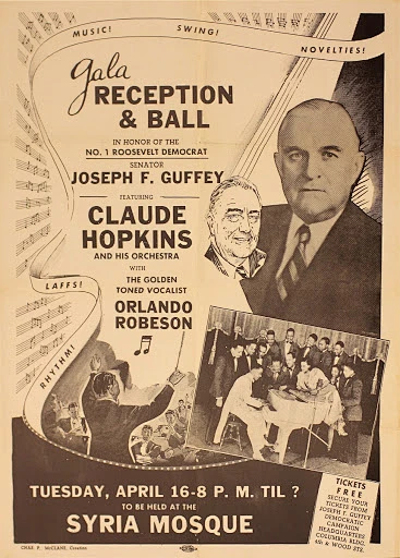 Gala Reception & Ball in Honor of the No. 1 Roosevelt Democrat Joseph F ...