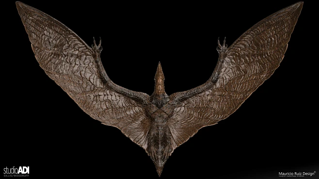 Godzilla: King of the Monsters - Rodan Final Approved 3D Concept (See ...