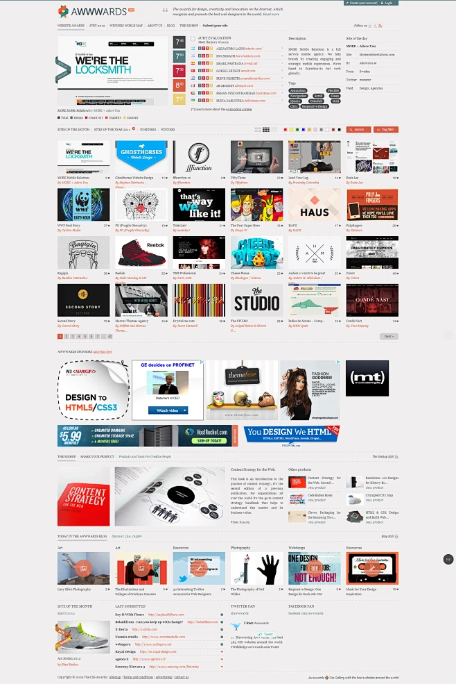 Awwwards: Website Awards - Best websites around the World-花瓣网