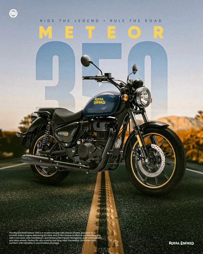 visual identity royal enfield Bike Social media post Social Media ...