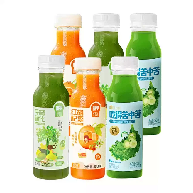 【热销推荐】唯可鲜100%HPP果蔬汁鲜榨果汁羽衣甘蓝芹菜汁280ml-tmall.com天猫-花瓣网