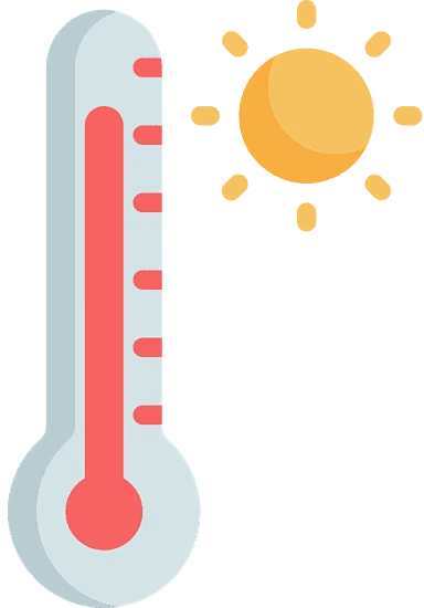 Hot Weather Icon-花瓣网