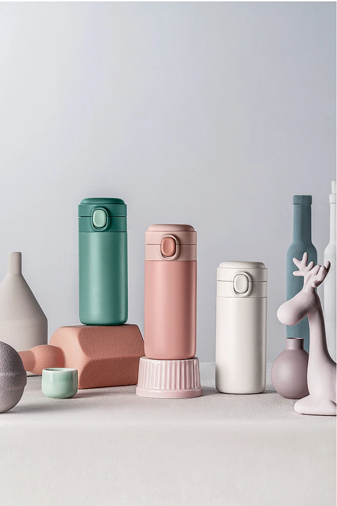 保温杯女ins原宿风316不锈钢男学生简约可爱便携弹跳盖定制水杯子-tmall.com天猫-花瓣网