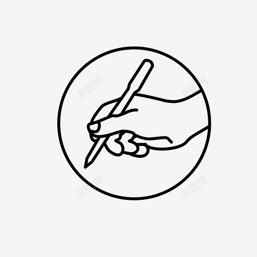 写签名笔图标 考试 icon 标识 标志 UI图标 设计图片 免费下载 页面网页 平面电商 创意素材-花瓣网