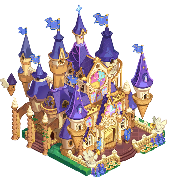 Cookie Castle : The Cookie Castle shows a kingdom's prosperity. It also ...